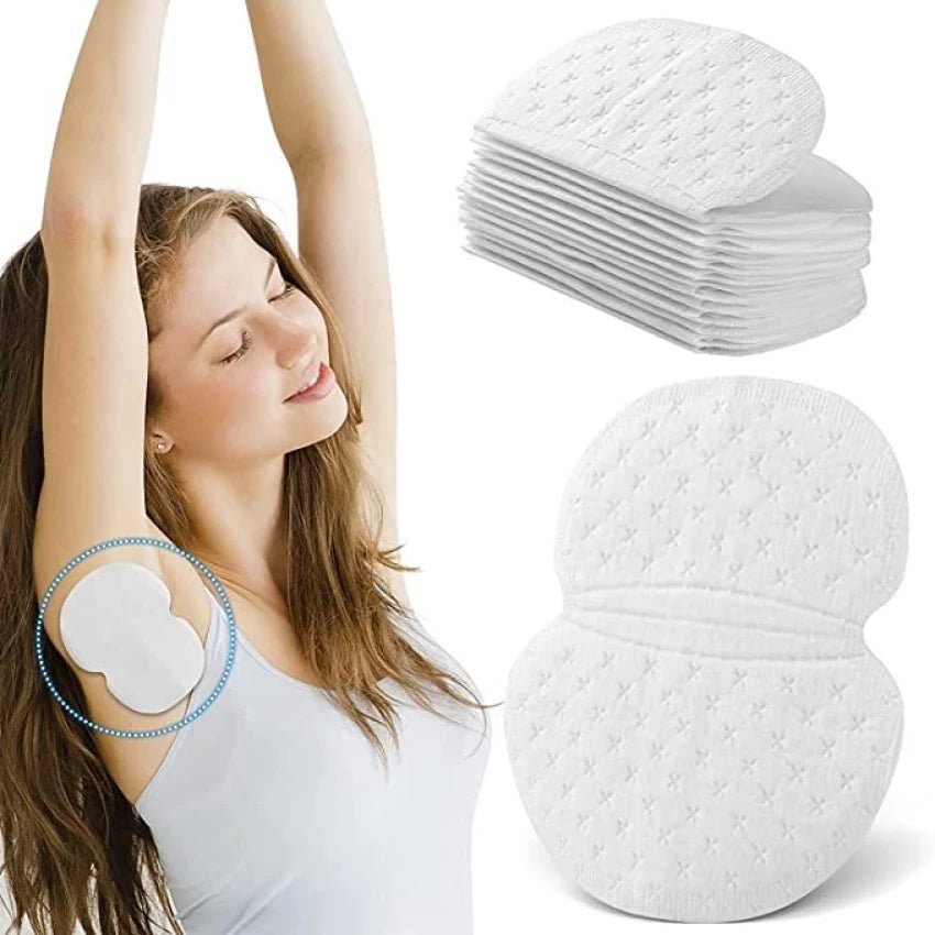 Buy Disposable Armpit Sweat Pads | Super Absorbent Cotton Underarm Pads ...