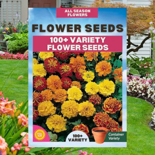 Multiple Variety Of Flower Seeds (Pack of 100 Seeds) – Shoppymize
