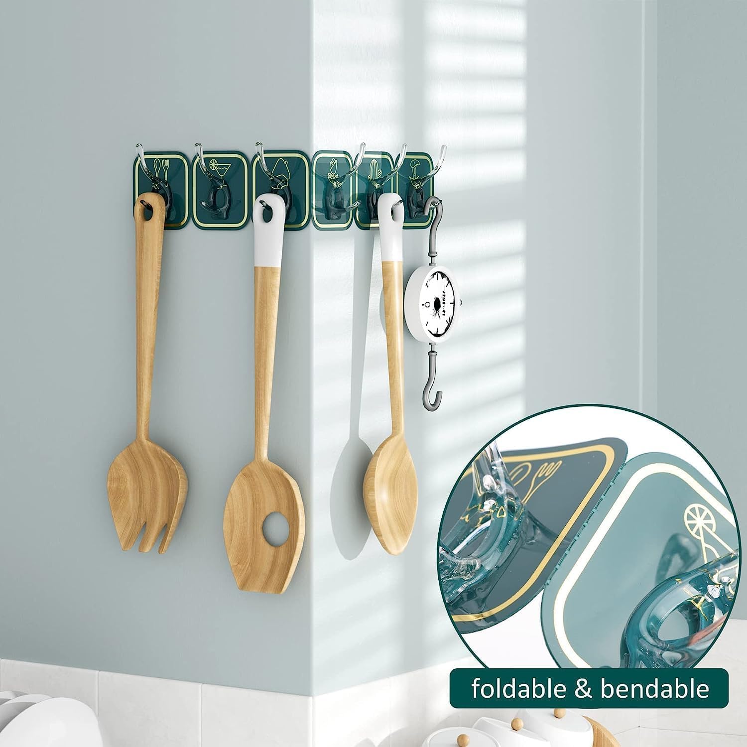 StickStrong 6-in-1 Heavy Duty Adhesive Wall Hooks – Shoppymize
