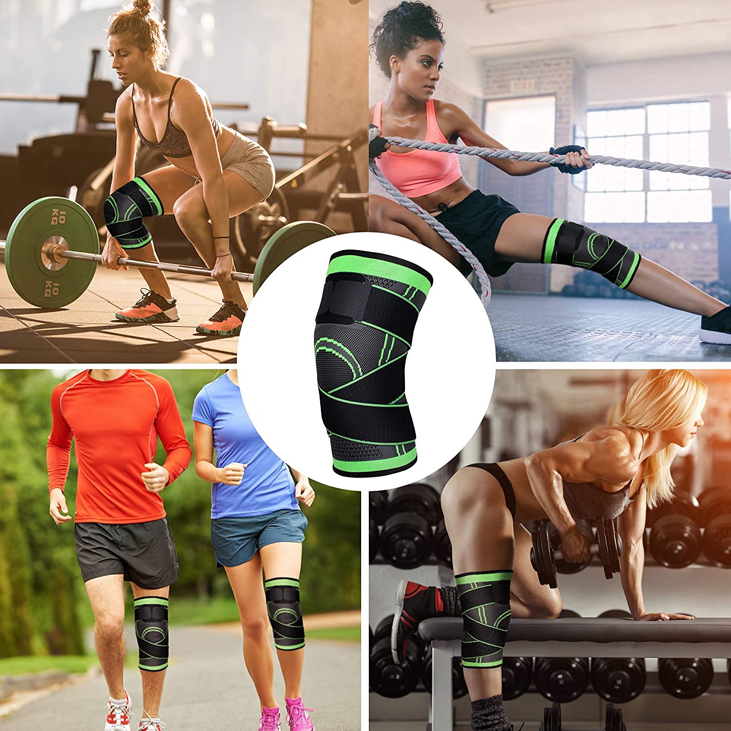 3D Compression Knee Sleeves for Men and Women – Shoppymize